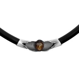 OSTSEE-SCHMUCK Damen Collier "- Hedi-Sarah Vicenca - Silber 925/000 - Bernstein", 50, Silber 925 (Sterlingsilber), silber, Silber 925