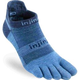 injinji Run Lightweight No Show Bekleidung Unisex blau