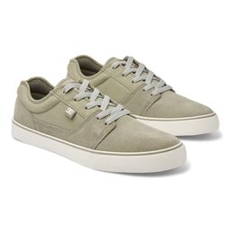 DC Shoes Herren Sneaker "Tonik", Gr. 7, gr&uuml;n, Obermaterial:Obermaterial: Leder [Kuh] / Futter: Textil / Au&szlig;ensohle: Gummi;, Schuhe