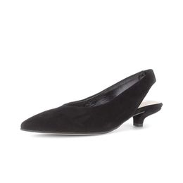 Gabor Damen Slingpumps "Slingpumps", Gr. 39schwarz, Schuhe