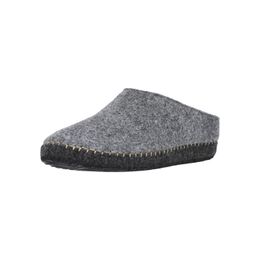 MOLS Herren Hausschuh "Sinaka", Gr. 41, grau, Synthetik, Schuhe, im schlichten Design