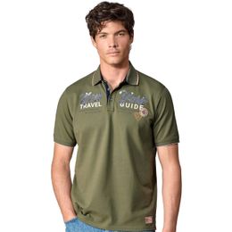 Casamoda Herren Poloshirt "Casamoda Polo-Shirt uni", gr&uuml;n, Gr. XL, 95% Baumwolle, 5% Elasthan, Shirts