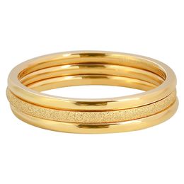 Adelia&acute;s ADELIA ́S Damen Fingerring "Damen Ring aus Edelstahl", 54, Edelstahlgold, Edelstahl, Fingerringe