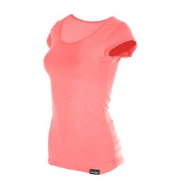 WINSHAPE Damen T-Shirt "WTR4", rot, Gr. L, 48% Baumwolle, 48% Polyester, 4% Elasthan, Shirts, kurzarm