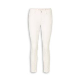 Tom Tailor Damen TTLENE SLIM CROPPED Jeans, wei&szlig;, Uni, Gr. 33/28