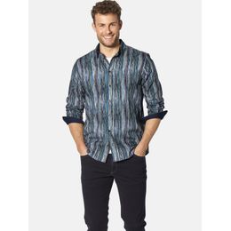 Babista Herren Langarmhemd "Hemd URSILESTI", blau, Gr. M, Obermaterial: 100% Baumwolle CO., Hemden