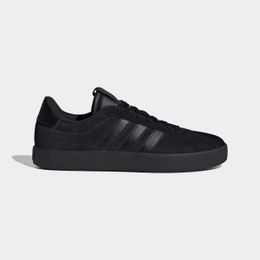 Herren Sneaker "VL COURT 3.0", adidas Sportswear, Gr. 42,5, schwarz, Leder, Synthetik, Schuhe, inspiriert vom Design des adidas samba