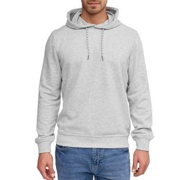 INDICODE Herren Sweatshirt "INFenja", grau, Gr. XXL, unifarben, Sweatware, Obermaterial: 60% Baumwolle, 40% Polyester, Sweatshirts