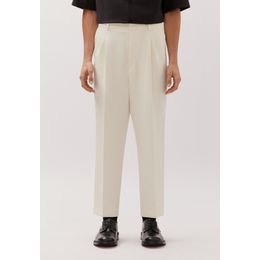 Herren Chinohoseecru, Gr. 52, STUDIO SEIDENSTICKER, unifarben, 98% Polyester, 2% Elasthan, Hosen