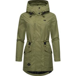 Ragwear Damen Parka "Alysa", gr&uuml;n, Gr. M, Obermaterial: 100% Polyester. Innenfutter: 100% Polyester, Jacken, stylische Damen &Uuml;bergangsjacke mit