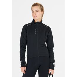 ELITE LAB Damen Fahrradjacke "Bike Elite X1", schwarz, Gr. 42, unifarben, 100% Polyester, Jacken, mit Thermo-Funktion