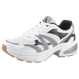 Skechers Herren Sneaker "SHADOW", Gr. 44, grau, Lederimitat, Mesh, Schuhe, Chunky Sneaker, Schn&uuml;rschuh mit auff&auml;lliger Laufsohle