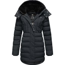 Ragwear Damen Kurzmantel "Ashanta", schwarz, Gr. S, Au&szlig;enmaterial: 100% Polyester. Innenfutter: 100% Polyester. Wattierung: 100% Polyester, M&auml;ntel,