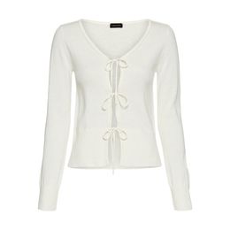 Laura Scott Knit Cardigan female White size 40/42
