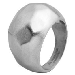 Adelia&acute;s ADELIA ́S Damen Fingerring "Damen Ring aus Edelstahl", 56, Edelstahlsilber, Edelstahl, Fingerringe