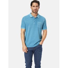 Babista Herren Poloshirt "Poloshirt RELMAR", blau, Gr. M, Obermaterial: 100% Baumwolle CO., Shirts