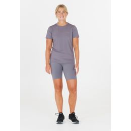Endurance Damen Funktionstights "Tathar", lila, Gr. 42, unifarben, 75% Nylon, 25% Elasthan, Hosen, mit Kompressionswirkung