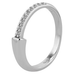 Adelia&acute;s ADELIA ́S Damen Fingerring "Damen Ring aus 925 Silber mit Zirkonia", 54, Silber 925 (Sterlingsilber)silber, Silber 925 (Sterlingsilber), Fingerringe