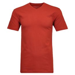 Ragman Herren T-Shirt, rot, Gr. XL, Baumwolle, Shirts