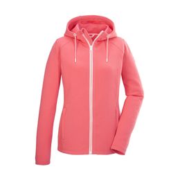Killtec Damen Strickjacke "KOS 33 WMN FLX JCKT", pink, Gr. 42, Oberstoff: 83% Polyester, 15% Viskose, 2% Elasthan, Futter: 98% Polyester, 2%