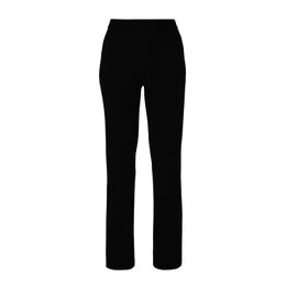 STOOKER WOMEN Damen Schlupfhose "Mary Jersey Wide leg fit Schlupfhose", schwarz, Gr. 36, Jersey, 67% Viskose, 27% Polyamid, 6% Elasthan, Hosen, Wide
