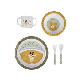 Sterntaler Tableware Set 'Safari' male Green size 000