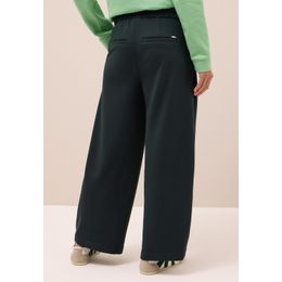 Cecil Damen Jerseyhose, gr&uuml;n, Gr. M, unifarben, Stoff, 61% Viskose, 32% Polyamid, 7% Elasthan, Hosen, High Waist
