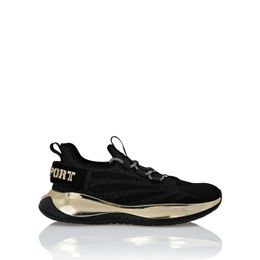 Plein Sport Damen Sneaker "The Iron Tiger Gen.x.2", Gr. 42, schwarz, Schuhe