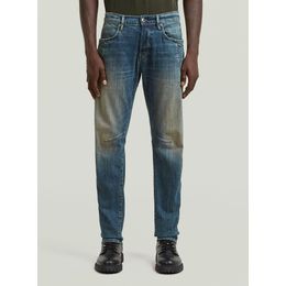 G-Star Raw G-STAR Herren Regular-fit-Jeans "Contor Slim Jeans", blau, Gr. 27, Obermaterial: 73% Baumwolle, 25% Baumwolle, 2% Elasthan, Jeans