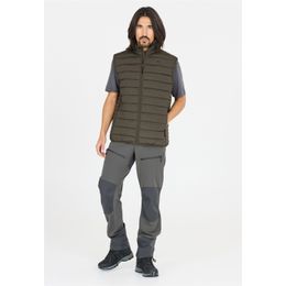 WHISTLER Herren Steppweste "Edge", gr&uuml;n, Gr. L, 100% Polyester, Westen, mit angenehm leichter und w&auml;rmender Wattierung