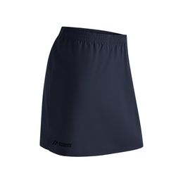 Maier Sports Damen Midirock "Rain Skirt 2.0", blau, Gr. 40, 100% Polyester, R&ouml;cke, Damen Regenrock, wasserabweisend atmungsaktiv, Rock in sich