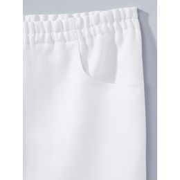 Classic Basics Damen Caprihose, wei&szlig;, Gr. 52, unifarben, 100% Polyester, Hosen