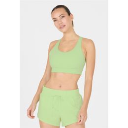 Endurance Damen Sport-BH "Goldwin", Gr. XL, gr&uuml;n, 75% Polyamid, 25% Elasthan, unifarben, BHs, mit Medium-Support und Quick Dry-Technologie