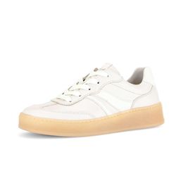 Gabor Damen Sneaker "Sneaker low", Gr. 42,5creme, Schuhe
