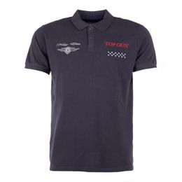 Top Gun Herren T-Shirt "TG20213004", blau, Gr. XXL, 100% Baumwolle, Shirts