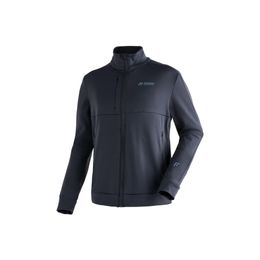 Maier Sports Herren Funktionsshirt "Granni M", blau, Gr. 46, 96% Polyester, 4% Elasthan, Shirts, Herren Midlayer-Jacke, atmungsaktiv und