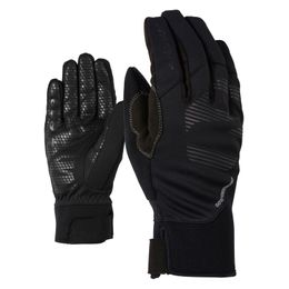 Ziener Multisporthandschuhe "ILKO GTX INF", schwarz, Gr. 7, Kunstfaser, Handschuhe