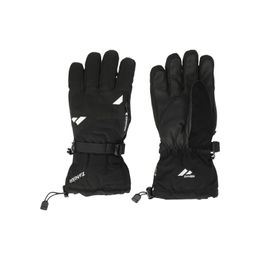 Zanier Damen Skihandschuhe "Ride GTX", schwarz, Gr. 10, 100% Polyester, Handschuhe, mit nat&uuml;rlichen Heat-Pads
