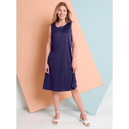 Classic Basics Damen Tr&auml;gerkleid "Doppelpack Kleider", bunt, Gr. 42, gemustert, mehrfarbig, Jersey, 100% Polyester, Kleider