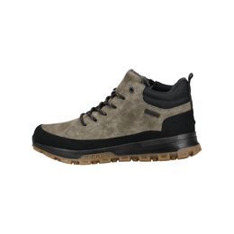 Rieker Damen Schn&uuml;rstiefelette "Rieker Stiefelette Lederimitat", Gr. 42schwarz, braun, Lederimitat, Schuhe