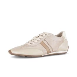 Gabor Damen Sneaker "Sneaker low", Gr. 38, beige, Schuhe