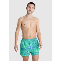 Lousy Livin Underwear LOUSY LIVIN Herren Boxershorts "Demo & Ghost", Gr. S, gr&uuml;n, 100% Baumwolle, Unterhosen, im praktischem Doppelpack