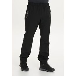 WEATHER REPORT Herren Regenhose "Landon", schwarz, Gr. 5XL, unifarben, 100% Polyester, Hosen, mit wasser -und winddichter Ausstattung