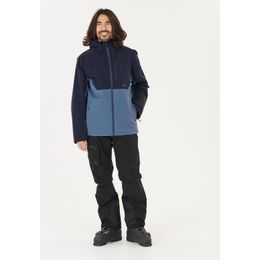 WHISTLER Herren Skijacke "Mastron", blau, Gr. XXXL, mehrfarbig, 88% Nylon, 12% Elasthan, Jacken, mit wasserabweisender Membran
