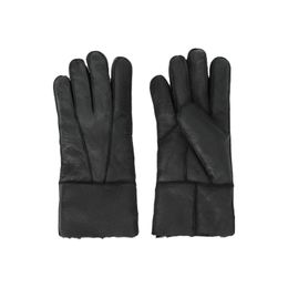 WHISTLER Herren Skihandschuhe "Virging", schwarz, Gr. L, unifarben, 100% Leder, Handschuhe, im edlen Shearling-Design mit w&auml;rmendem Innenfutter