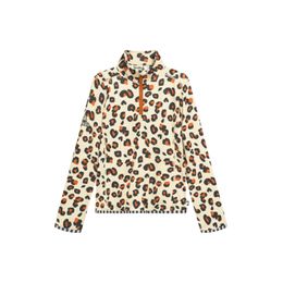 WeeDo M&auml;dchen Langarmshirt "CHEETAHDO 25"leo print, Gr. 128, Obermaterial: 95% Polyester, 5% Elasthan, Shirts, Feuchtigkeitsregulierendes