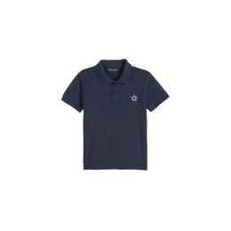 Marc O'Polo MARC O'POLO M&auml;dchen Poloshirt "aus Bio-Baumwoll-Piqu&eacute;"schwarz navy, Gr. 92, unifarben, Obermaterial: 100% Baumwolle, Shirts