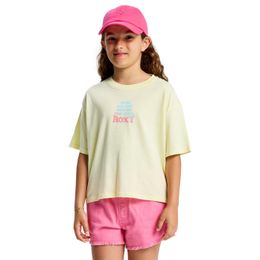 T-Shirt Roxy "Daisyloose Season", M&auml;dchen, Gr. 12(148-156cm), daiquiri gr&uuml;n, Obermaterial: 100% Baumwolle., Shirts T-Shirt