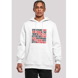 F4NT4STIC Herren Kapuzenpullover "I love you 01001001 Binary Code Valentinstag", wei&szlig;, Gr. XS, Obermaterial: 65% Baumwolle, 35% Polyester, Pullover,
