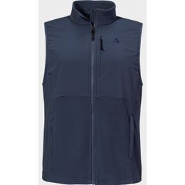Sch&ouml;ffel Fleeceweste SCH&Ouml;FFEL "Fleece Vt Style Ash WMN", Damen, Gr. 36, 8820, blau, Oberstoff: 100%Polyester, ohne Ausschnitt, Westen Fleeceweste